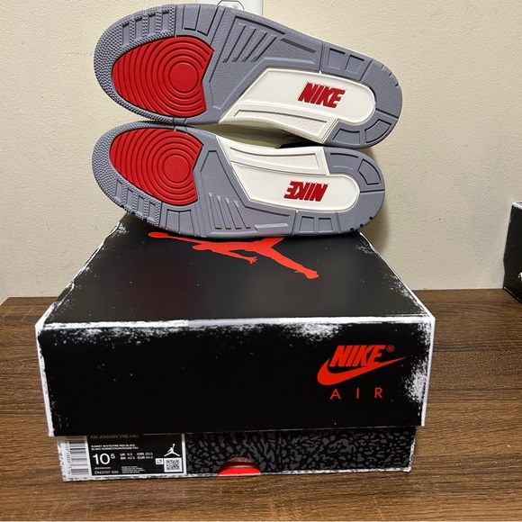 Jordan | Shoes | Nike Air Jordan 3 Iii Retro White Cement Reimagined Sz ...